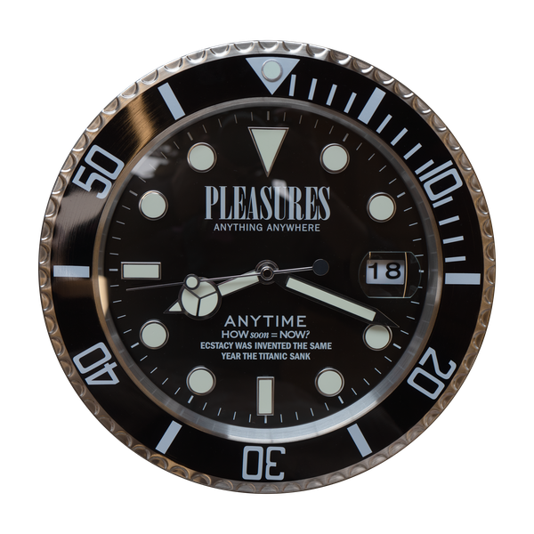 Anytime Clock - Black – Club Never